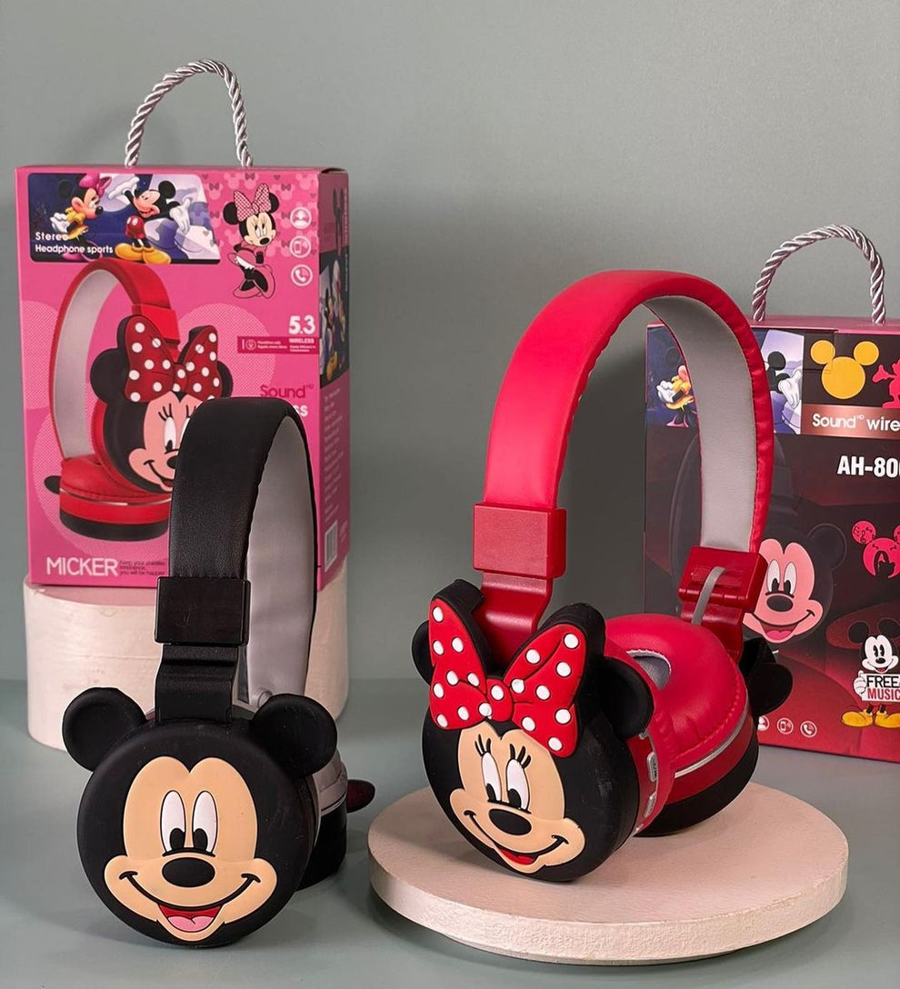 Mickey Mouse Wireless Headphones – Viaana Kids Store